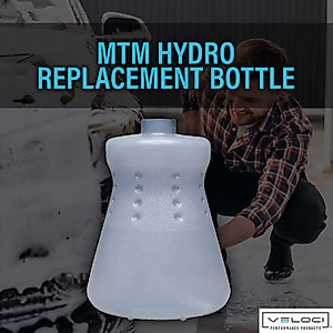 MTM Hydro Replacement Bottle for PF22.2 Foam Cannon, Pressure Washer Car Wash Sprayer Attachment Dispenser for Boat, Roof, Car Washing, 32 oz