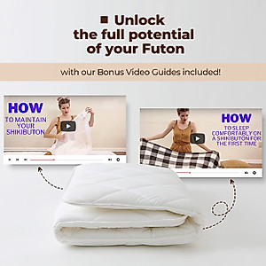 Iyasu Home Twin Japanese Floor Mattress- Shikibuton Floor Bed- Japanese Futon Mattress- Japanese futon Floor Mattress for Adults- 75 by 39 in. Japanese Mattress with Cotton Zip Cover