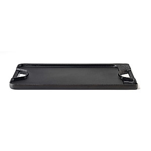 Calphalon 1873980 Pre-Seasoned Cast Iron Grill/Griddle Combo, Black