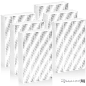 6 Pack Replacement HEPA Filters for Honeywell HPA300 HPA200 HPA100 Air Purifiers - Compatible with HPA300 HPA090 HPA250 Series - Filter R HRF-R3 HRF-R2 HRF-R1 - Honeywell HEPA Air Purifier Filter Kit