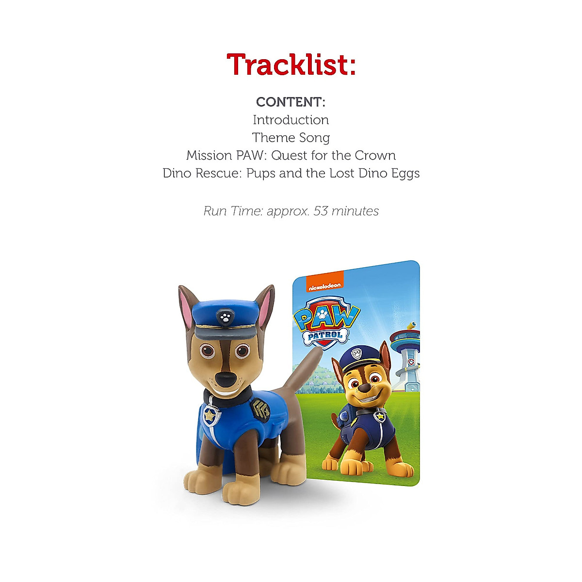 Tonies Chase Audio Toy Figurine from PAW Patrol