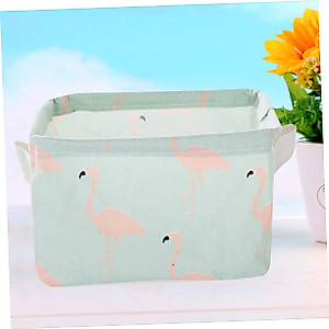 Zerodeko Fabric Organizer Bins Organizer Baskets Collapsible Storage Bins Finishing Basket Foldable Fabric Storage Bins Foldable Storage Cubes