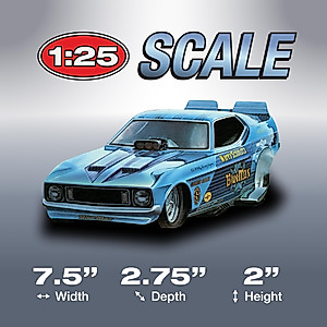 MPC Blue Max Long Nose Mustang Funny Car 1:25 Scale Model Kit