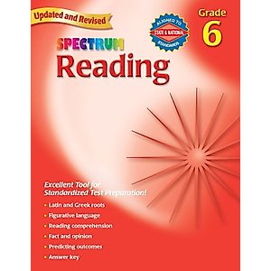Spectrum Reading, Grade 6