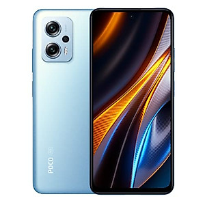 Xiaomi X4 GT 5G + 4G LTE 128GB + 8GB Global Version Unlocked 6.6'' 1444Hz 64MP Triple Camera (Not Verizon Sprint Boost Cricket Metro At&T) + (w/Fast Car 51W Charger Bundle) (Blue (Global Version))
