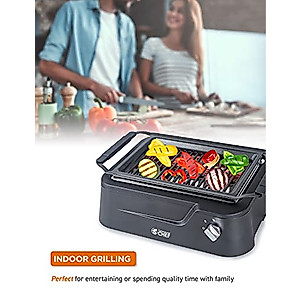 COMMERCIAL CHEF Indoor Smokeless Infrared Grill