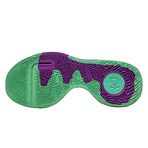 Nike Mens Trey 5 X Basketball Shoes, Black/Vivid Purple-Peach Cream, 11 M US