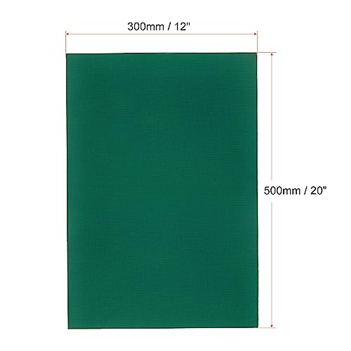 HARFINGTON 14 Count Cross Stitch Cloth 12 by 20 Inch Cross Stitch Fabric 5PCS Classic Reserve Embroidery Cloth for Craft Embroidery, Handmade Needlework, DIY Handicrafts, Grass Green