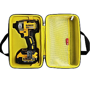 Hermitshell Travel Case for DEWALT DCF887B/DCF888B/DCF887BR 20V MAX XR Impact Driver