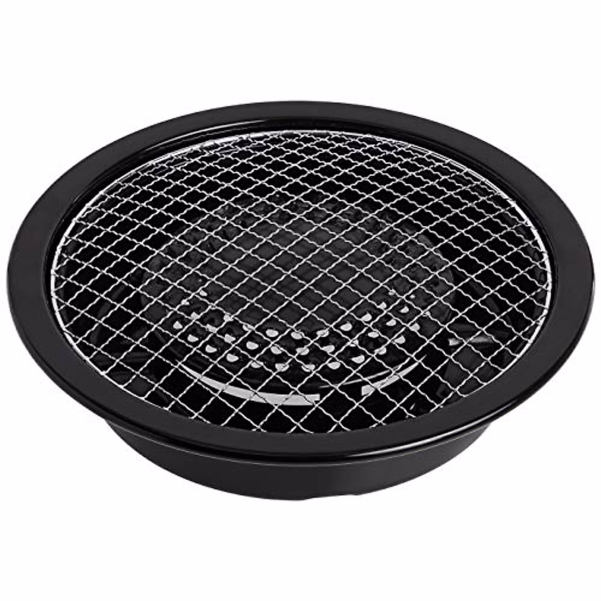 Iwatani Korean Cookware Aburi Stove Top Grill Pan, Black, (CB-P-AM3)