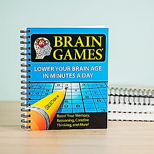 Brain Games #1: Lower Your Brain Age in Minutes a Day (Volume 1)