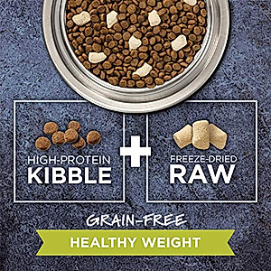Instinct Raw Boost Healthy Weight Grain Free Recipe with Real Chicken Natural Dry Cat Food, 10 lb. Bag