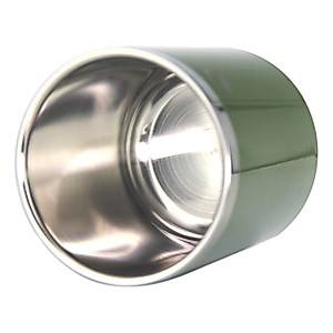 Drinco- 10oz Stainless Steel Tumbler, Vacuum Insulated Tumbler Whiskey Glass, Rocks Glass, GULT (10oz Whiskey Tumbler, Forest)