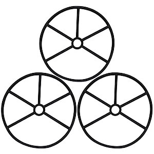AppliaFit 3-Pack Diverter Spider Gasket Compatible with Pentair 271148 for Select Top Mount and Side Mount Multiport Valves (3-Pack)