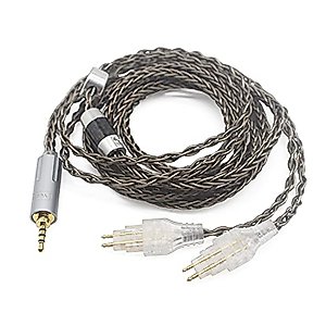 Youkamoo 2.5mm Balanced Replacement Upgrade Cable Compatible for Sennheiser HD580, HD600, HD650, HD660S, HD58X, HD6XX Headphones Upgrade Cable