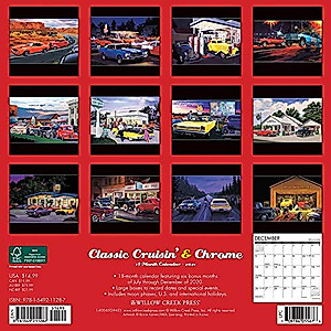 Classic Cruisin' & Chrome 2021 Wall Calendar