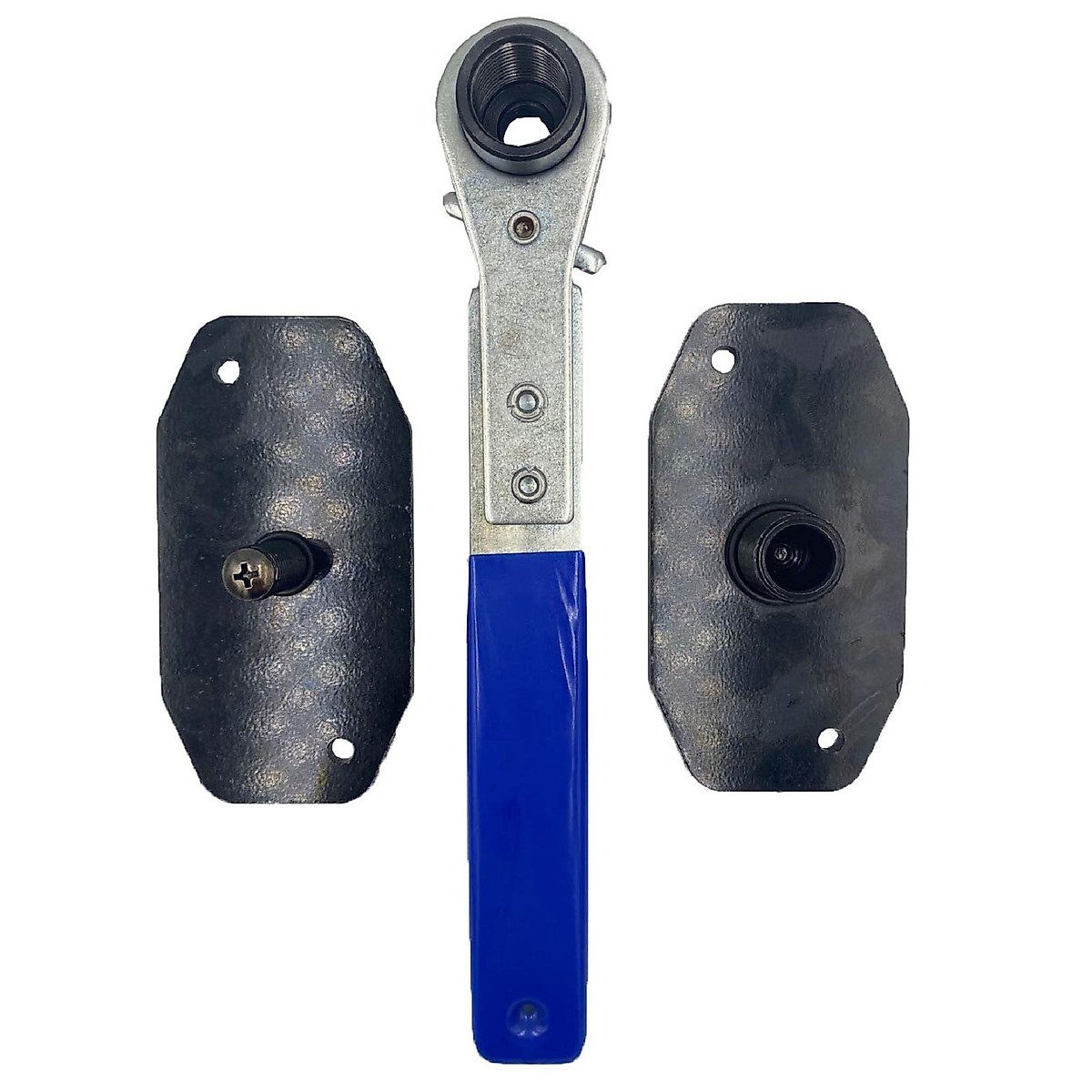 LAJIAOZ Stainless Steel Car Brake Caliper Press Tool,Compressor Brake Wrench Can 360 Degree Ratchet Swing for Car Brake Repair and Replace