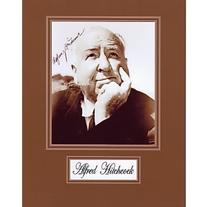 Kirkland Alfred Hitchcock, 8 X 10 Autograph Photo on Glossy Photo Paper