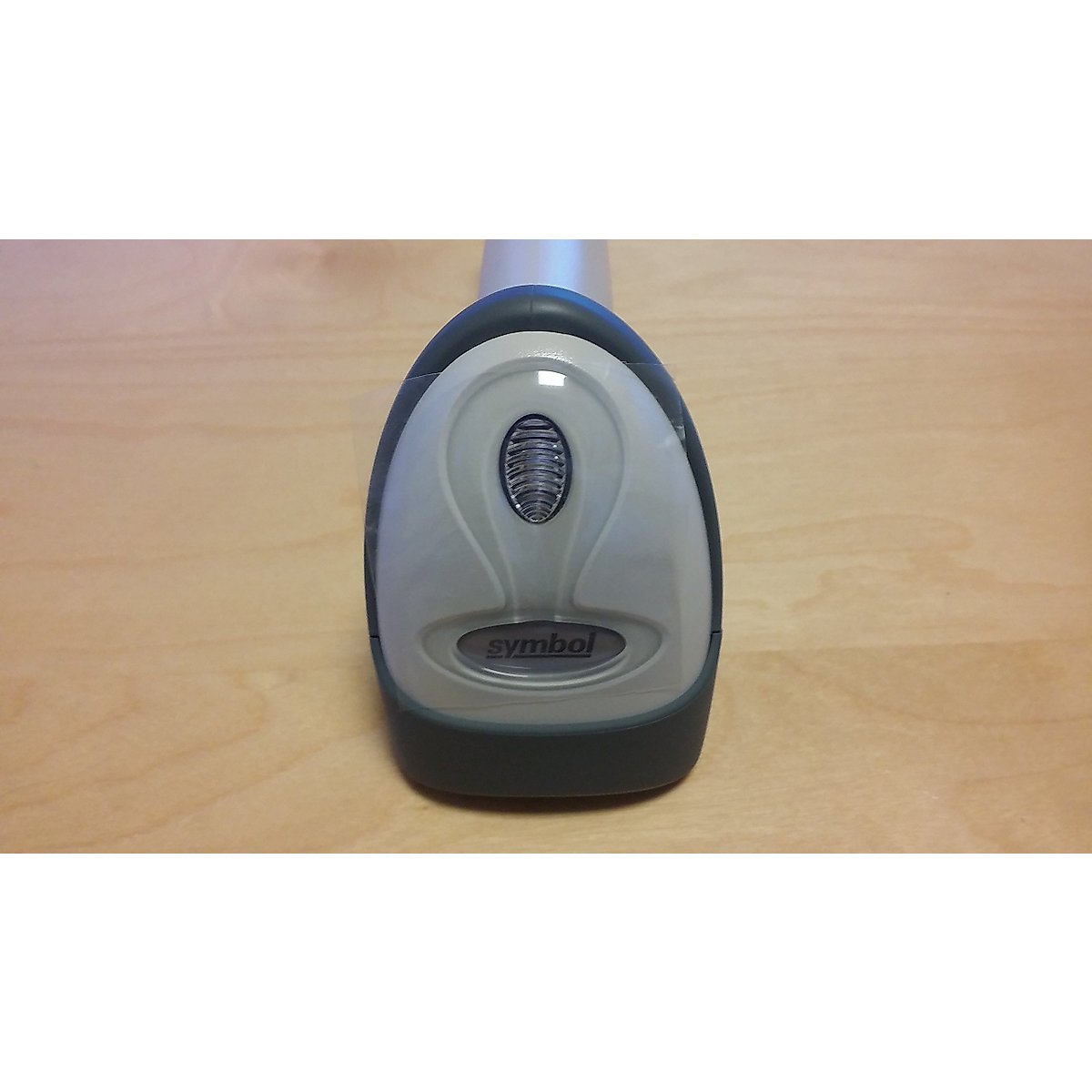 Zebra/Motorola Symbol LS2208 Handheld Barcode Scanner, Includes Stand and USB Cord (White)