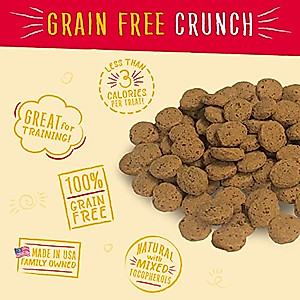 Charlee Bear Grain-Free Bear Crunch Chicken, Pumpkin & Apple Flavor - Net Wt 8 oz.