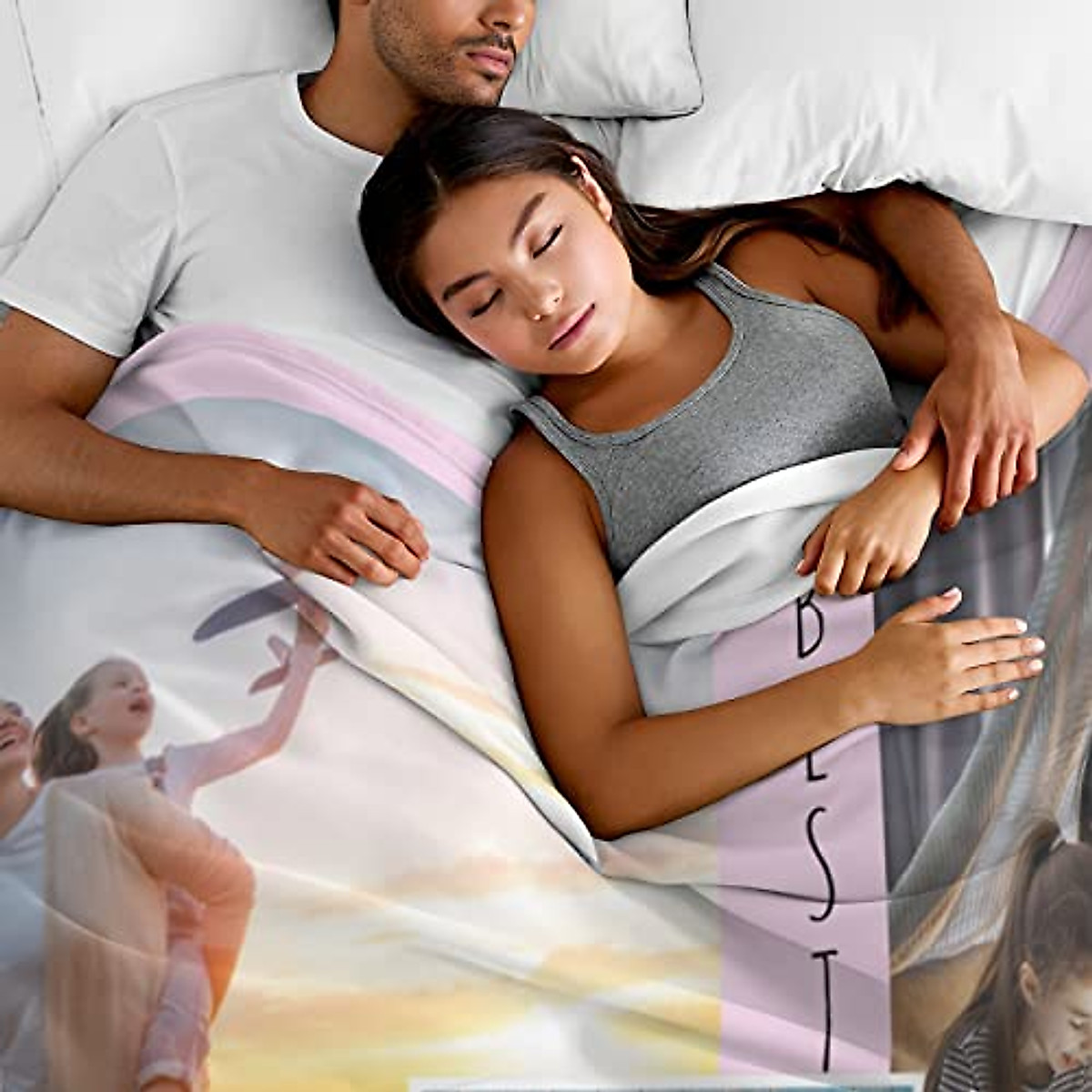 Zivodoon Mothers Day Blanket Gifts, Personalized Mothers Day Best Gifts, Birthday Gifts for Women, Mothers Day Best Gifts from Daughter, Mothers Day Personalized Gifts for Mom, Custom Blanket