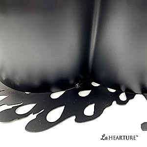 Sheep Toilet Paper Holder Stand Black Metal Bathroom Tissue Storage Wall Mounted Free Standing Shelf 8 Rolls Jumbo Novelty Waterproof Floor Wipes Shelves(Peacock)