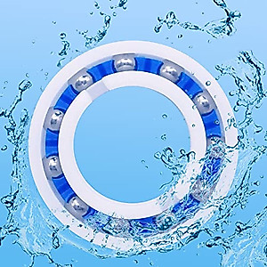 AMI PARTS Wheel Ball Bearings Replacement Part Compatible with180/280 Pool Cleaner Part C-60 C60 (8 Pack)