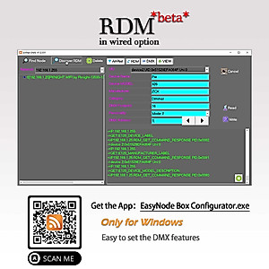Pknight 2.4G Wireless WiFi DMX Easynode Box 512 DMX Controller with App WiFi-DMX PRO Using ArtNet/sACN Protocol(one Universe)
