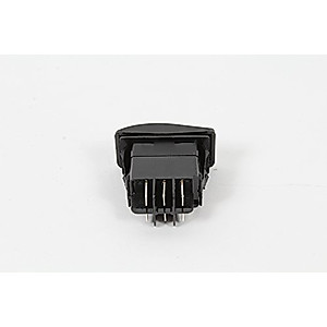 Generac 0D4767 OEM RV Guardian Generator Main On-Off Rocker Switch DPDT Spade - Ultra-Source 004582 Compatible - Power System Replacement Part