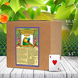 LAFEBER'S Sunny Orchard Nutri-Berries Pet Bird Food, Made with Non-GMO and Human-Grade Ingredients, for Parrots, 20 lb