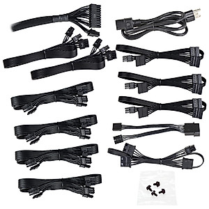 EVGA 850 GQ, 80+ GOLD 850W, Semi Modular, EVGA ECO Mode, 5 Year Warranty, Power Supply 210-GQ-0850-V1,Black