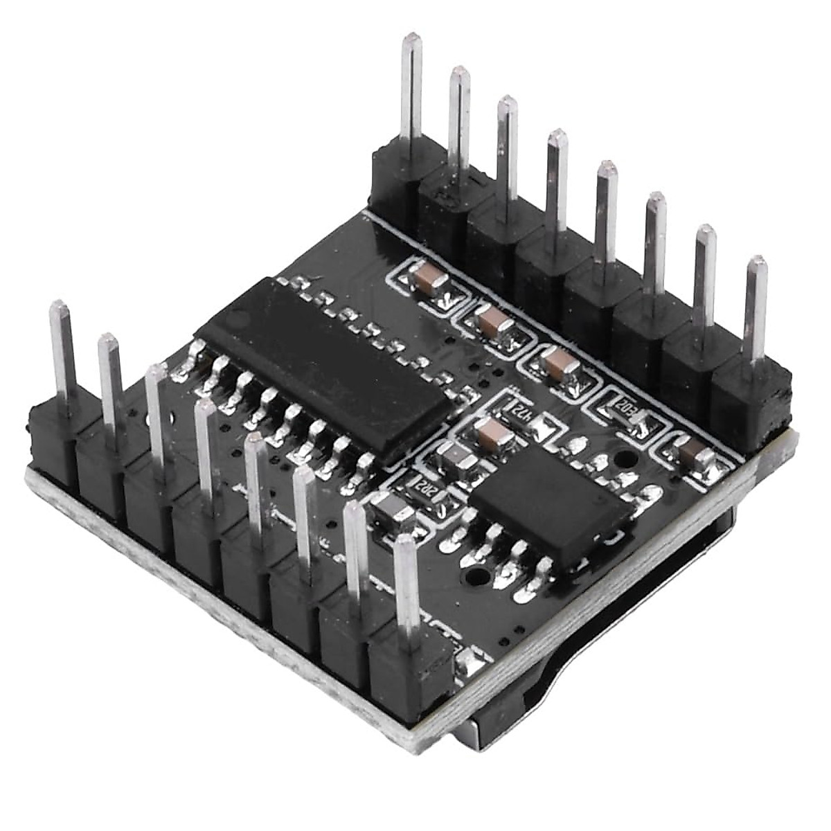 Aideepen 5PCS DFPlayer Mini Mp3 Player Board Module Voice Decode Board Support TF Micro SD Card U Disk Audio Music