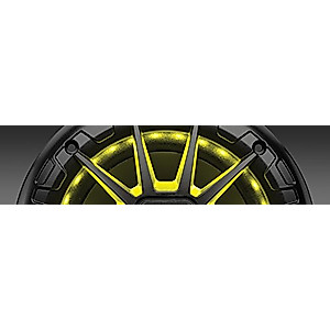 BOSS Audio Systems MRGB65B 6.5 Inch Marine Boat Stereo Speakers - 200 Watts (per pair), Coaxial, 2 Way, Full Range, 4 Ohms, Multi-Color Illumination, Weatherproof, Sold in Pairs