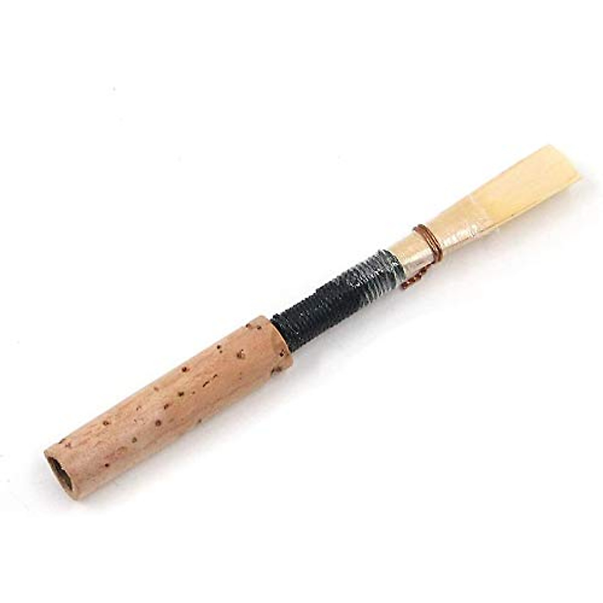 Jiayouy 3Pcs Oboe Reeds Medium Soft with Plastic Case/Tube Oboe Reed Woodwind Instrument Accessories Black