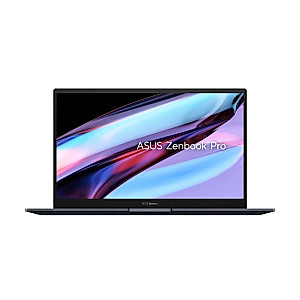 ASUS Zenbook Pro 17 17.3” Touch Display, 165Hz Refresh Rate, AMD Ryzen 9 6900HX CPU, GeForce RTX 3050 Graphics, 16GB RAM, 1TB SSD, Windows 11 Home, Tech Black, UM6702RC-DS94T