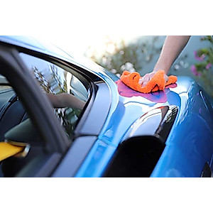 303 Premium Microfiber Towels - Automotive Detailing - Ultra Plush - Super Absorbent - Edgeless Design - Scratch Free - Multi-Purpose, 30901 (3 Count)