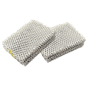 HQRP 2-Pack Humidifier Wick Filter Replacement for Hunter 31941 94124 Compatible with Hunter 33201, 33202, 33204, 33222, 33223, 37201, 37202, 37222, 37223, 36202 Humidifiers