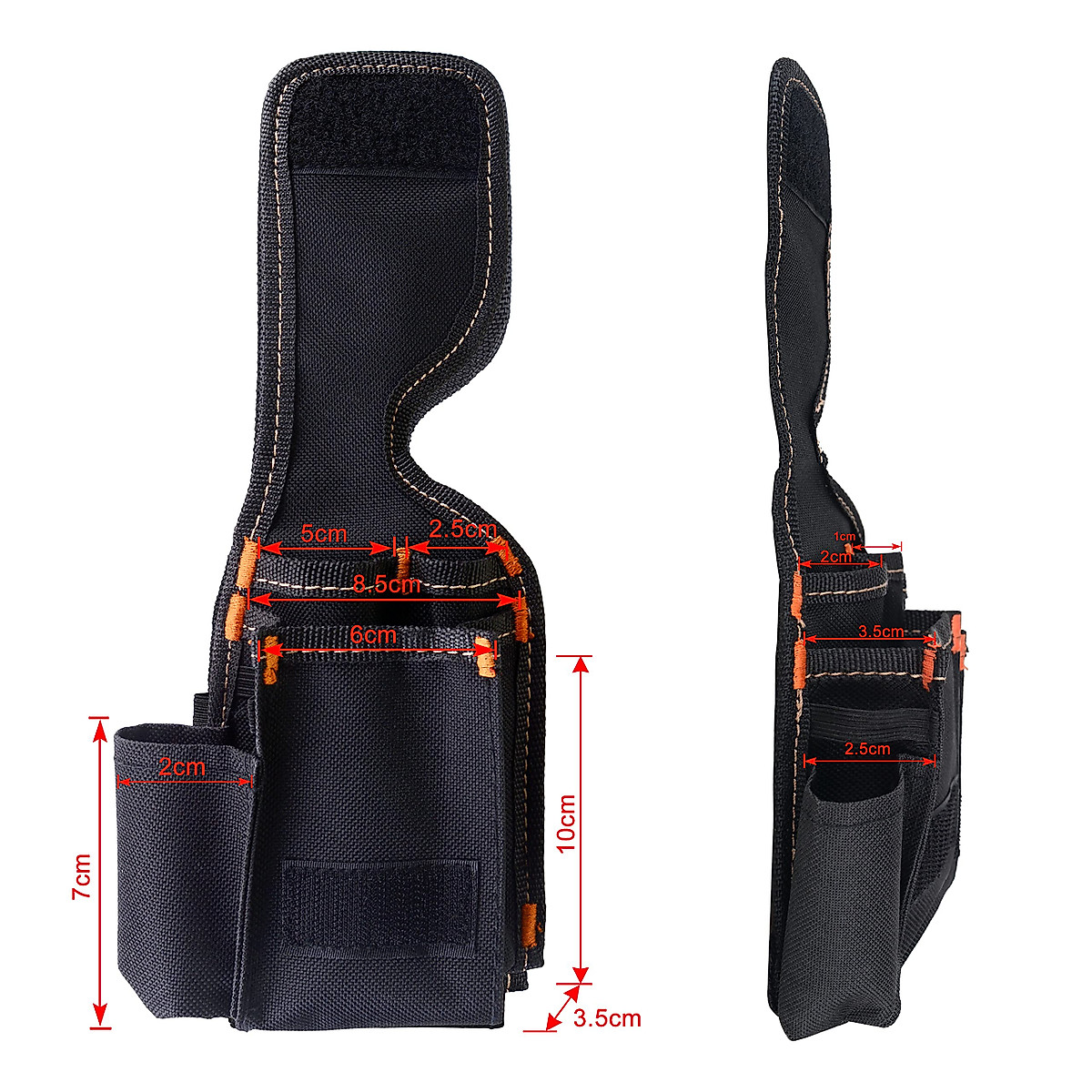 Wolfteeth Vapor Case Vape Accessories Vapor Pouches for Travel Vapor Supplies Vape Organized Vape Bag Fits Tank Holder Vaporizer Holster Black (Case Only) 1180