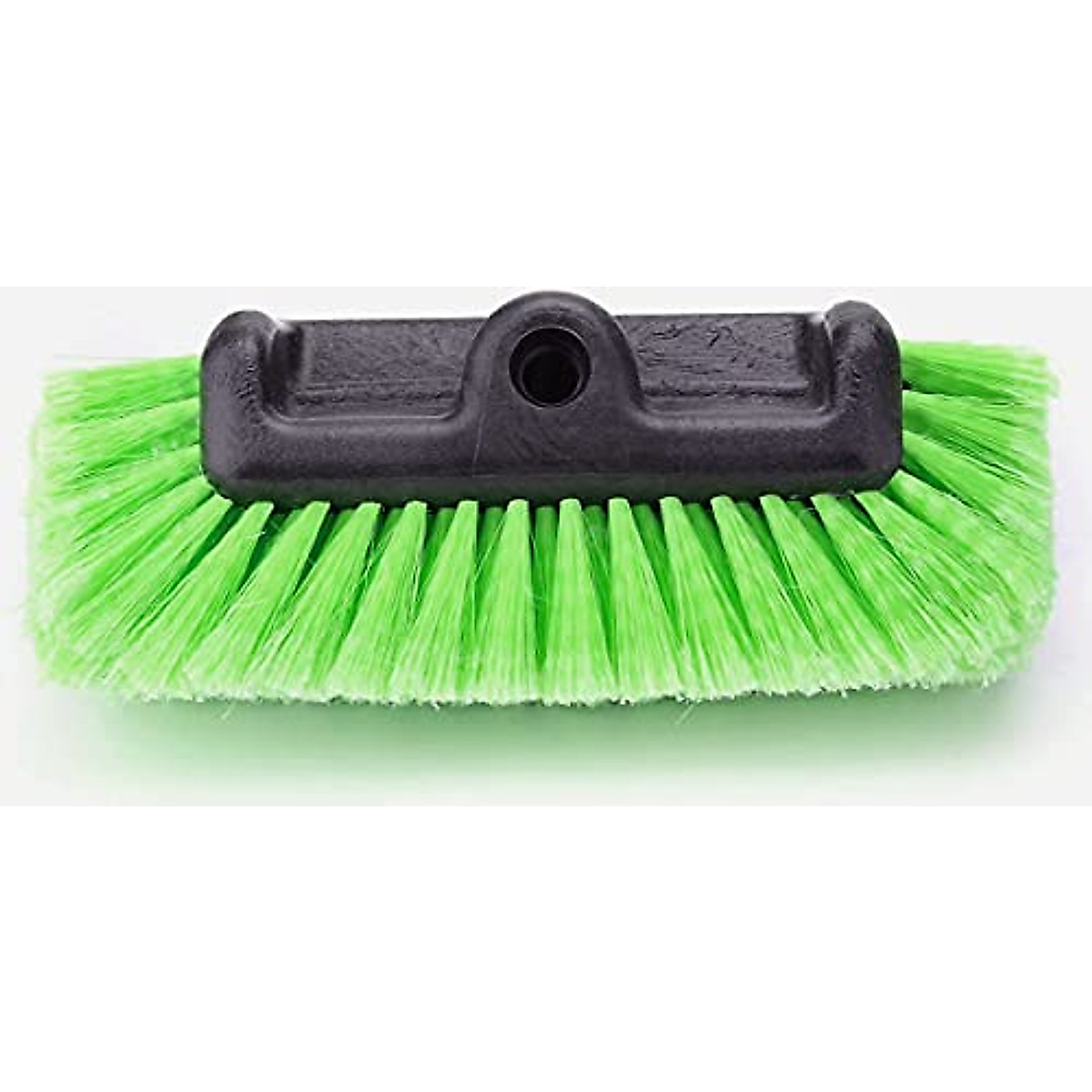 Forgrace 12" Car Wash Brush with Medium Soft Bristle for Auto RV Truck Boat Camper Exterior House Washing Cleaning, Green Plus