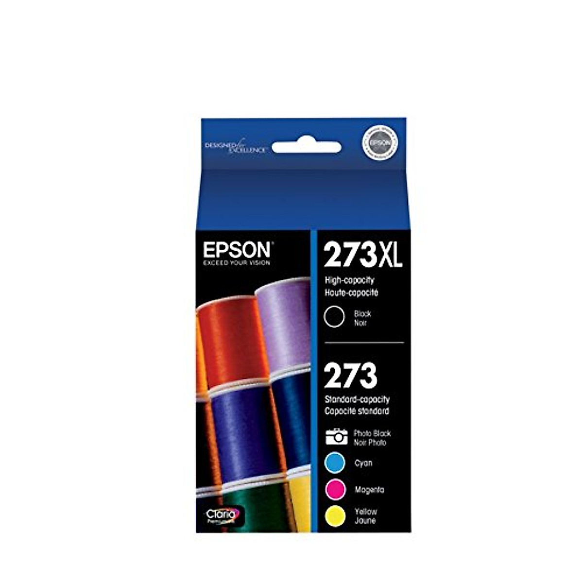 EPSON T273 Claria Ink High Capacity (T273XL020-S) for Select Epson Expression Premium Printers