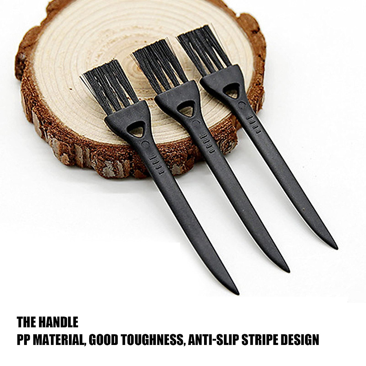 Electric Shaver Cleaning Brush - PP Handle Clipper Cleaner with Nylon Bristles