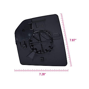 GRAND ORANGE Right Passenger Side Mirror Glass Replacement Compatible with Ford F150 2015-2020 Pickup Truck View Mirror Glass FL3Z-17K707-A FL3Z-17K707-B