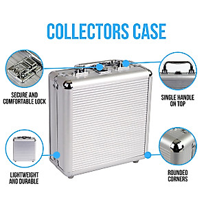 Regal Games - Double 12 Mexican Train Dominoes - Colored Dots Set - Fun Family-Friendly Dominoes Game - Includes 91 Tiles, Collector's Case & Plastic Hub w 9 Plastic Trains - Ideal for 2-8 Players