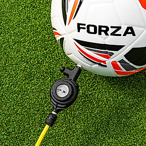 Ball Pressure Gauge Reader – Analog Pressure Reader Football Pressure Gauge with PSI and BAR Readings [Net World Sports]