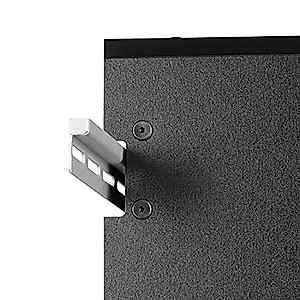 HangUps Upper Storage Cabinet, 24", Black