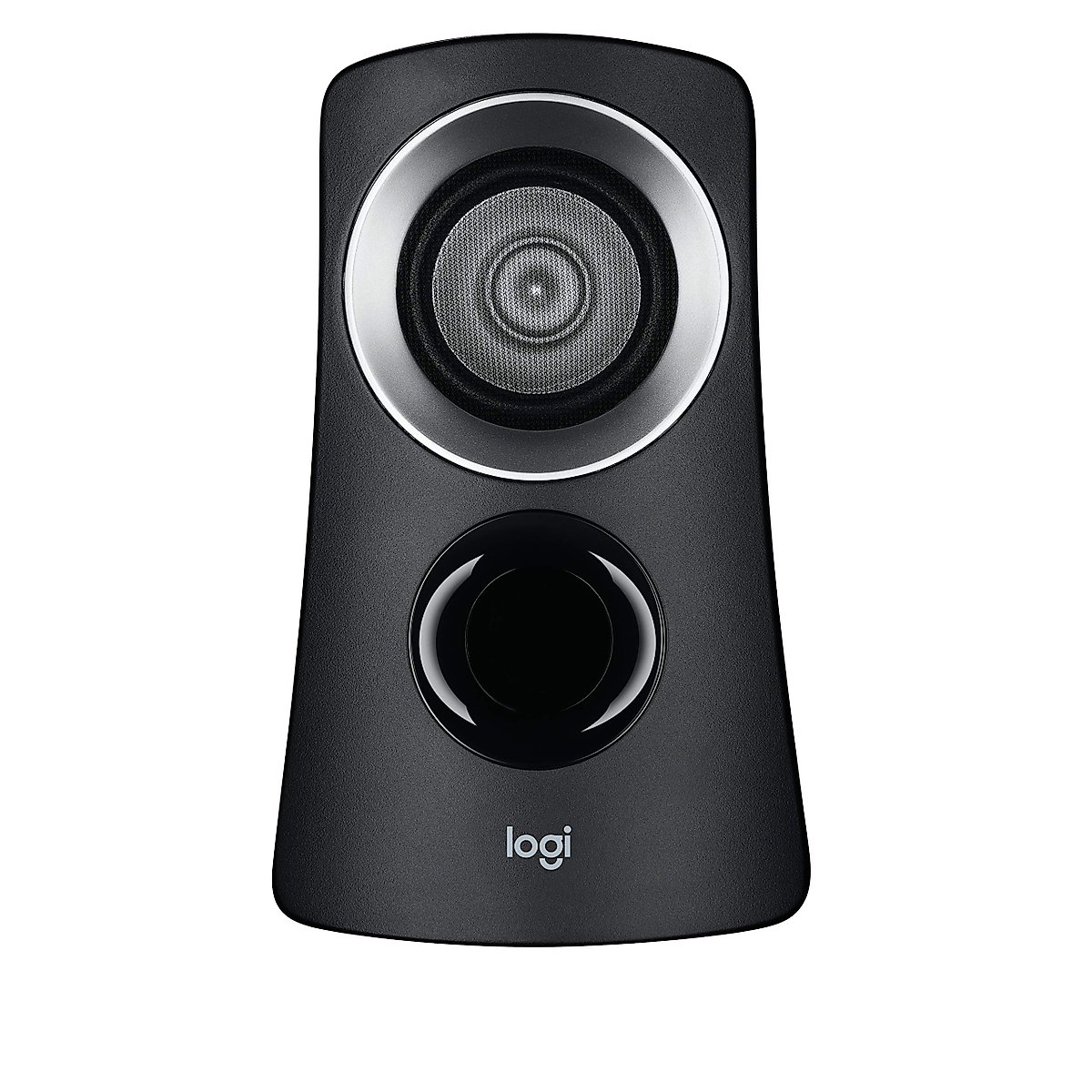 Logitech Z313 2.1 Multimedia Speaker System with Subwoofer, Full Range Audio, 50 Watts Peak Power, Strong Bass, 3.5mm Inputs, PC/PS4/Xbox/TV/Smartphone/Tablet/Music Player - Black