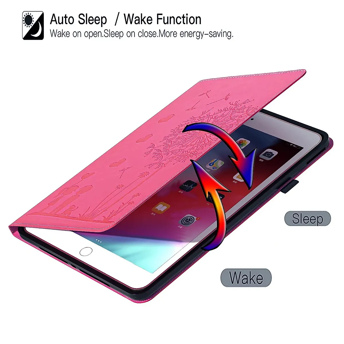 Galaxy Tab S9 Plus/S8+/S7 FE/S7+ Case with S Pen Holder [SM-X810/X816B/X818U/X800/X806/T730/T736B/T970/T975] - Shockproof Stand Folio Case for Samsung Tablet S9+ 2023 12.4