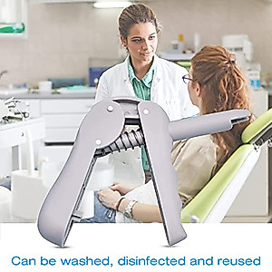 faruijie Dental Composite Gun - Impression Mixing Dispensing Gun Dispenser Applicator Compatible with Most Unidose Tips Grey