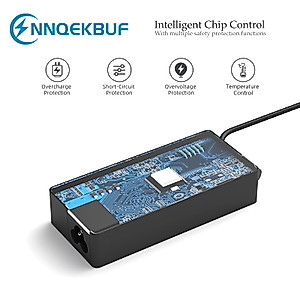 90W 65W Blue Tip AC Adapter Laptop Charger for HP Envy Touchsmart Sleekbook 15 17 M6 M7 Series HP Pavilion 11 14 15 17 HP Stream 11 13 14 HP Elitebook Folio 1040 HP Spectre X360 13 15 Power Adapter