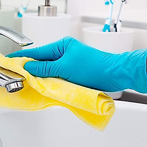 Basic Medical Blue Nitrile Exam Gloves - Latex-Free & Powder-Free - NGPF-7003, Pallet of 48 cases/48,000 gloves, Large